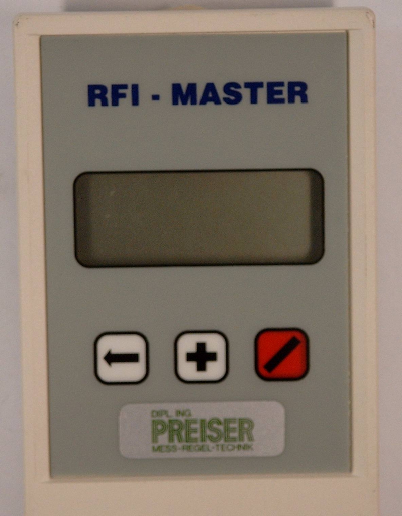 RFI 1000 Masterterminal - Preiser Technik